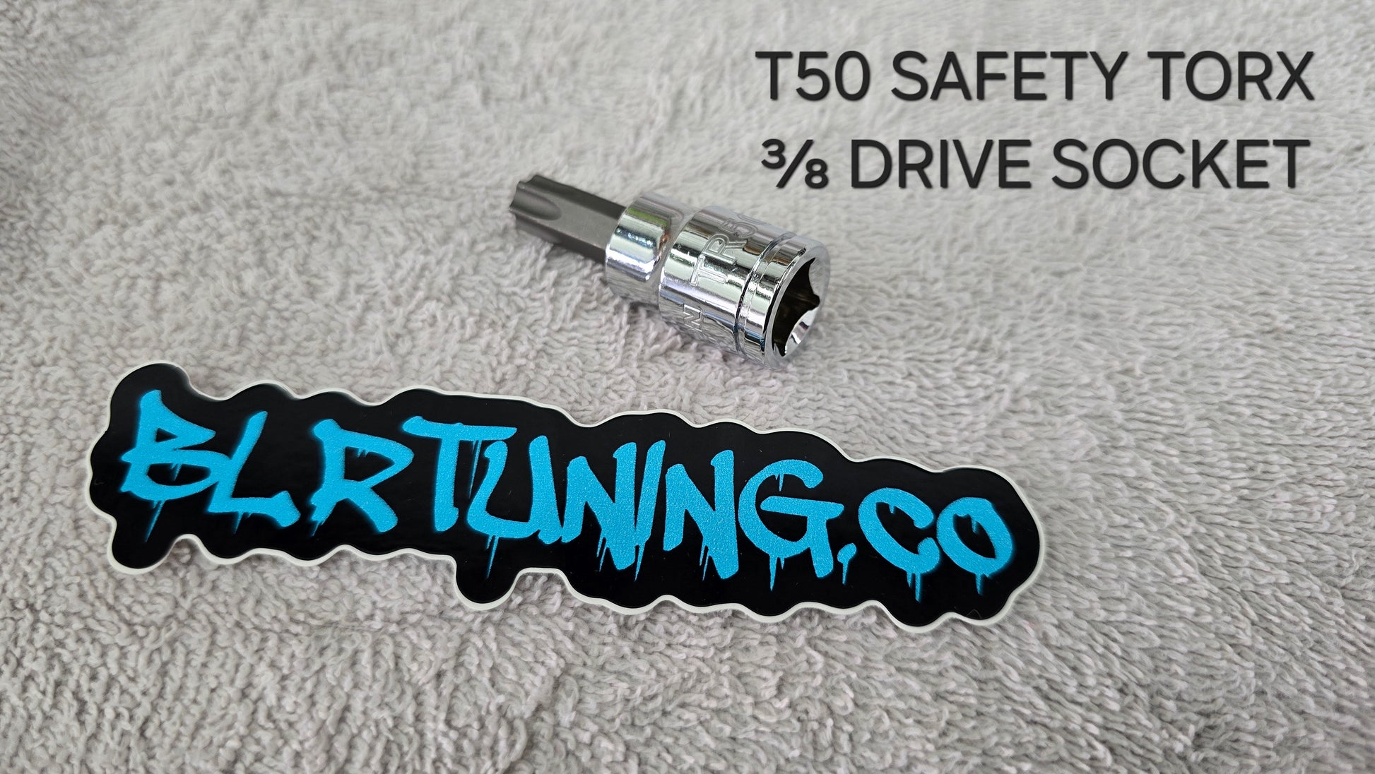 T50 SAFTEY TORX BIT 3/8 DRIVE SOCKET HEAVY DUTY T50S TR50 TT50 ...