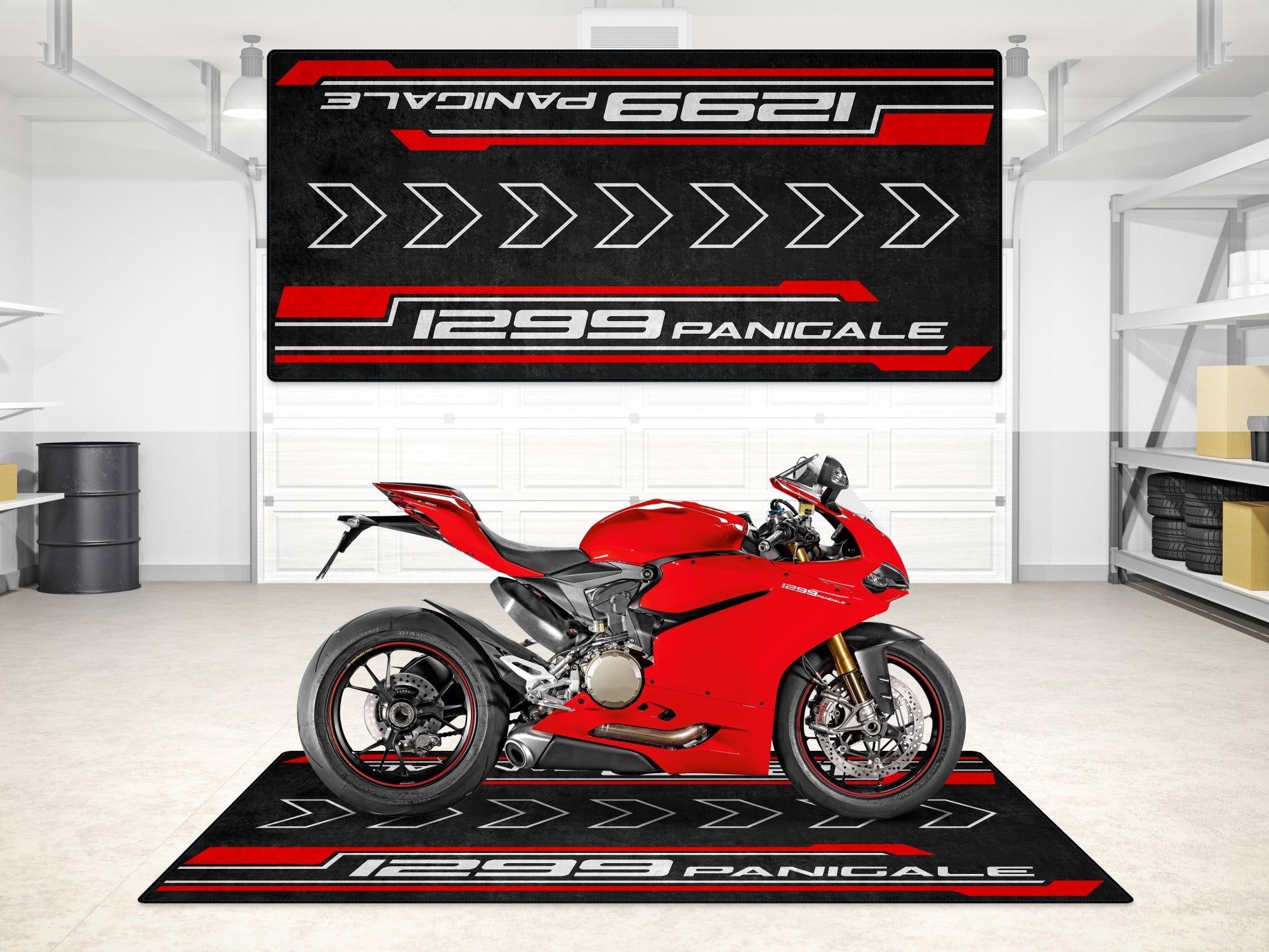 Designed Pit Mat for Ducati 1299 Panigale Motorcycle - MM7184 | Howling ...