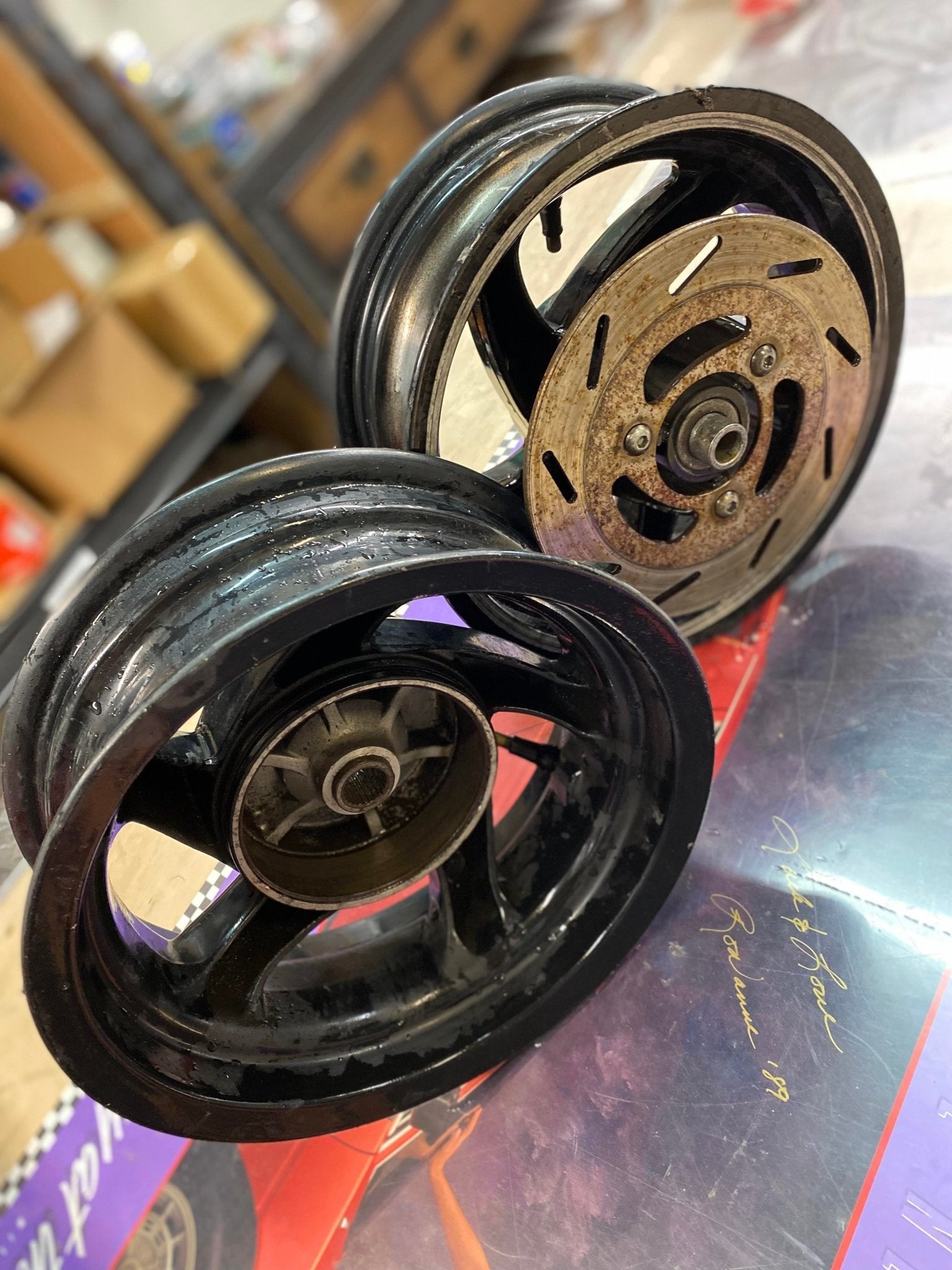 Piaggio Typhoon Wheel Set | Howling Moto